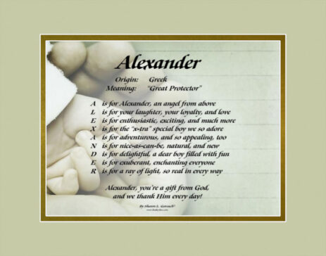 Alexander, Meaning, Origin, Popularity - Baby Names | LindseyBoo