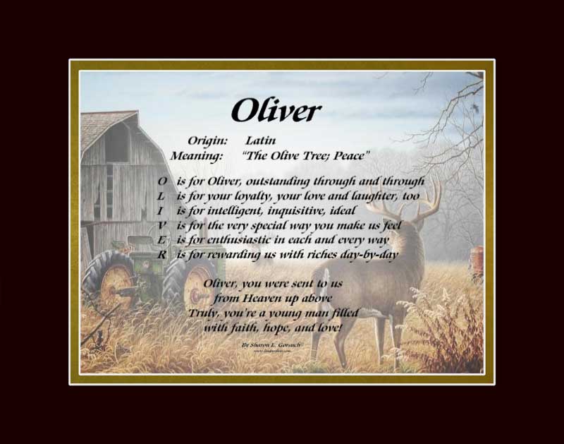 Meaning Of The Name Oliver 3rd Most Popular Boy s Name 2020