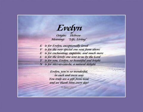 Evelyn, Meaning, Origin, Popularity - Baby Names | LindseyBoo