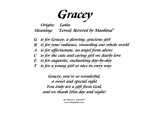 Meaning Of Gracey LindseyBoo meaning-of-gracey-lindseyboo