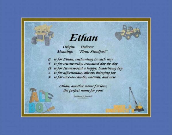Ethan - Boy's name meaning, origin, and popularity | Lindseyboo