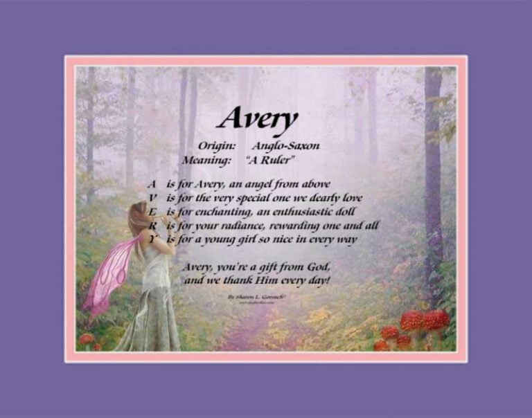 Avery Girl s Name Meaning Origin And Popularity Lindseyboo
