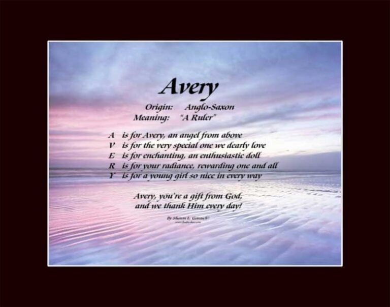 Avery Girl s Name Meaning Origin And Popularity Lindseyboo